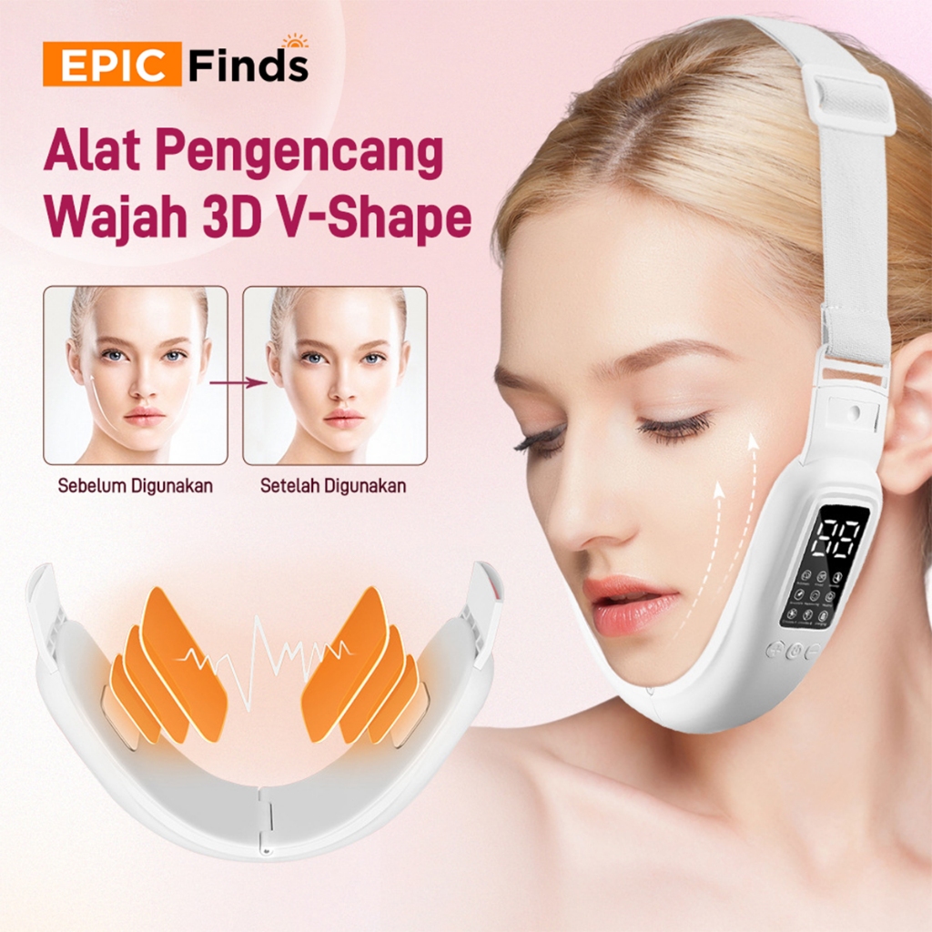 Jual Epic Finds Alat Pengencang Wajah 3D V-Shape Alat Kecantikan dengan ...