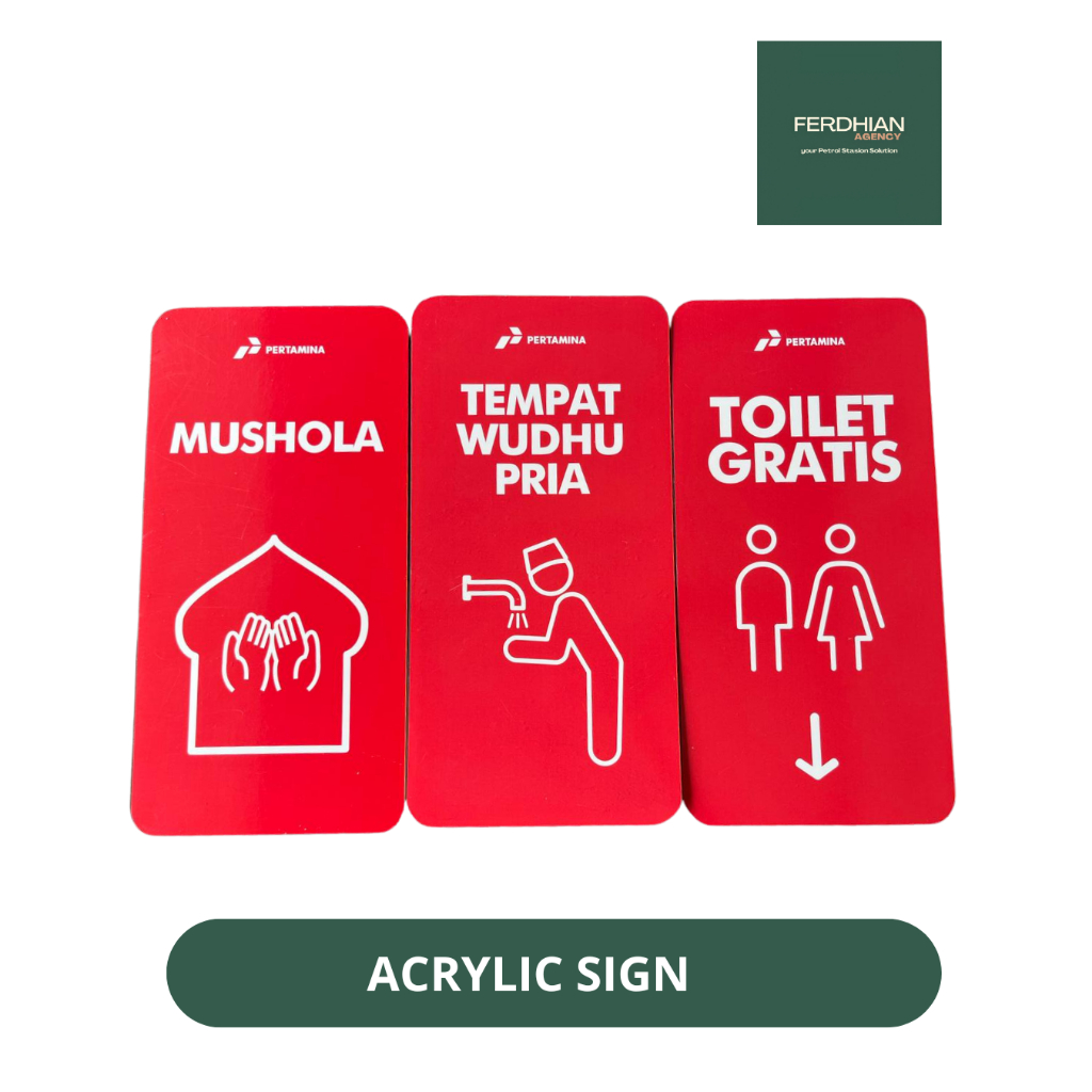 Jual Akrilik Tempel Dinding 24x48 Pertamina Sarpras Sarana Prasarana ...