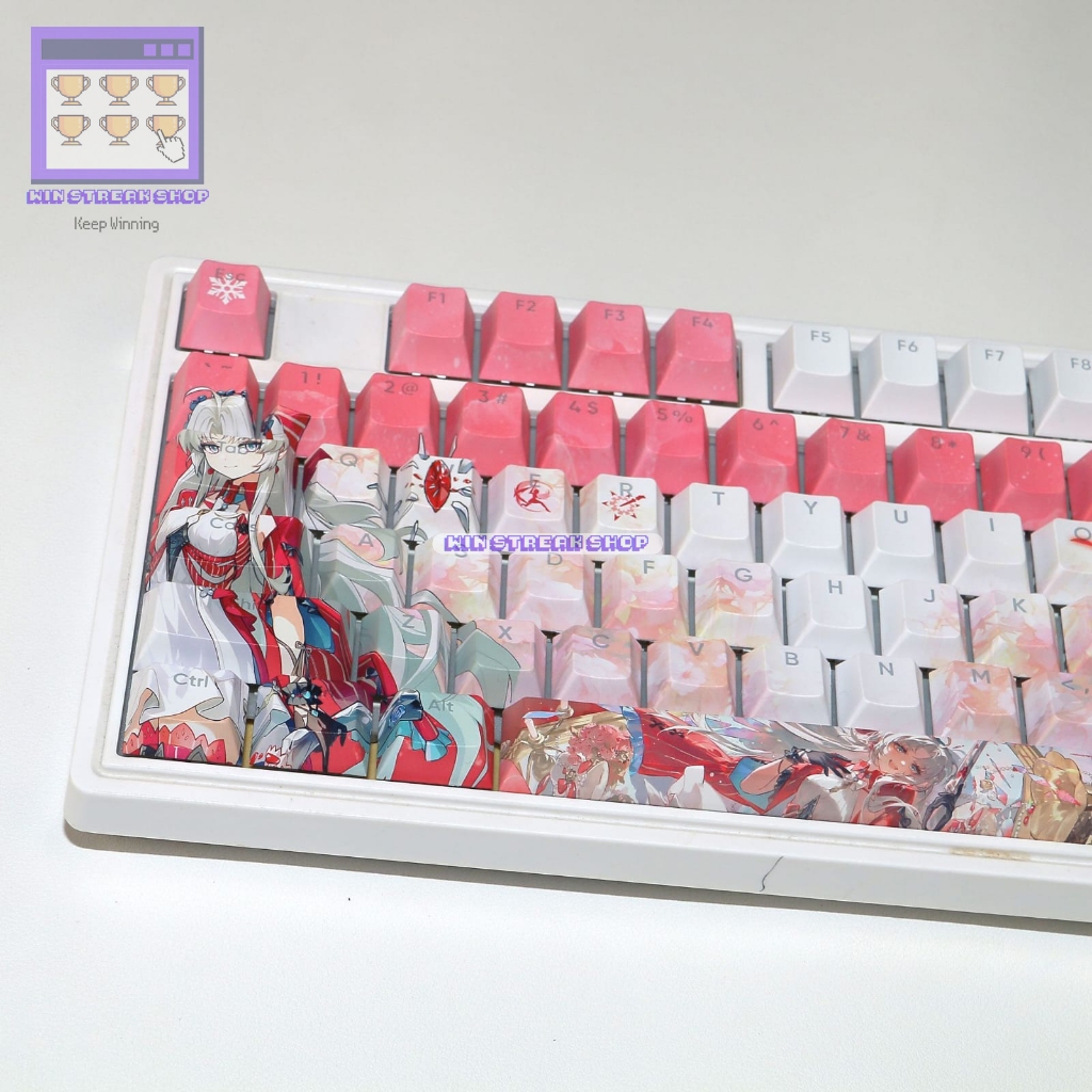Jual Wuthering Waves Keycaps - Carlotta Keycaps PBT / PBT Carlotta ...