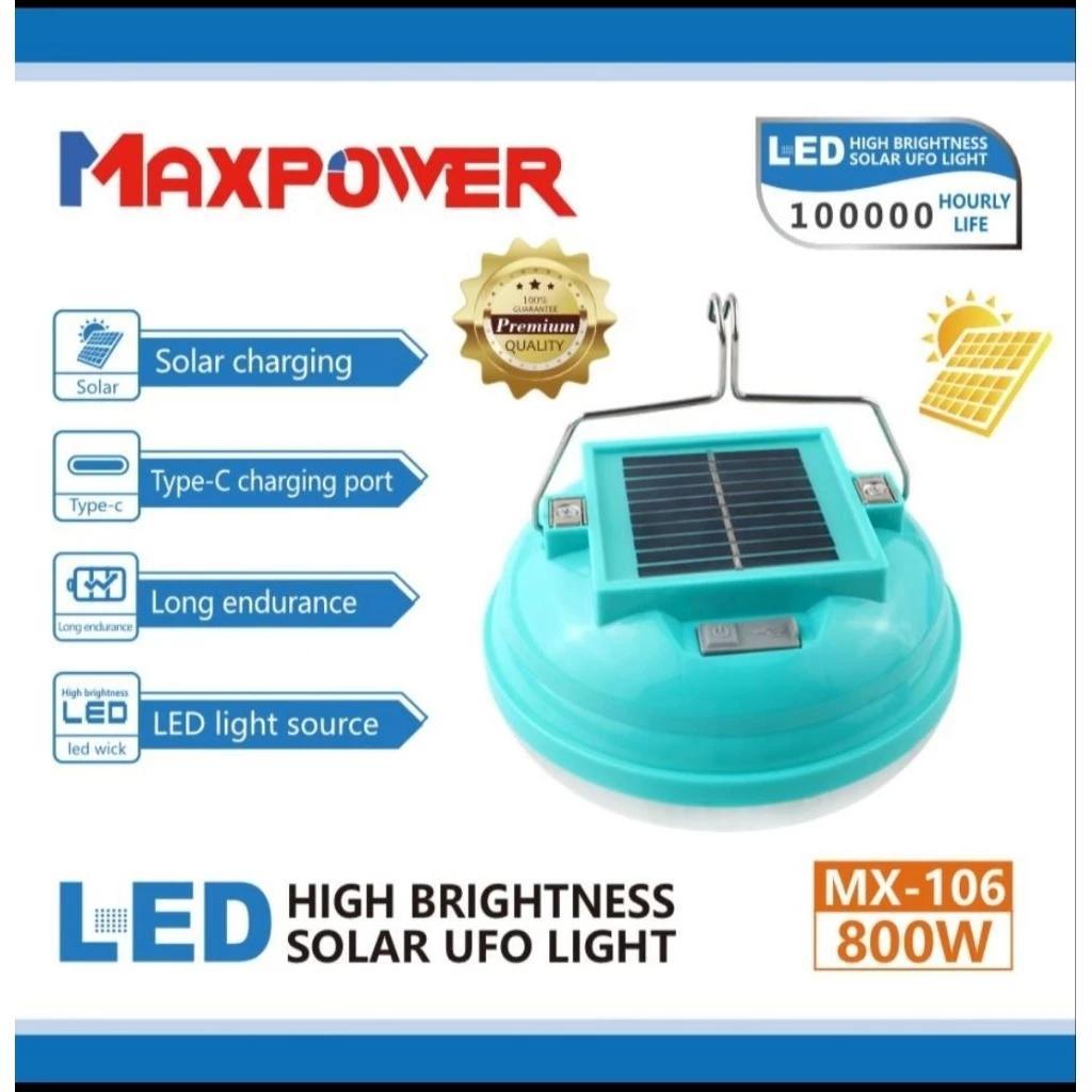 Jual Lampu LED Emergency Ufo Solar Panel LED 800W / Lampu Emergency Gantung Outdoor Lampu ...