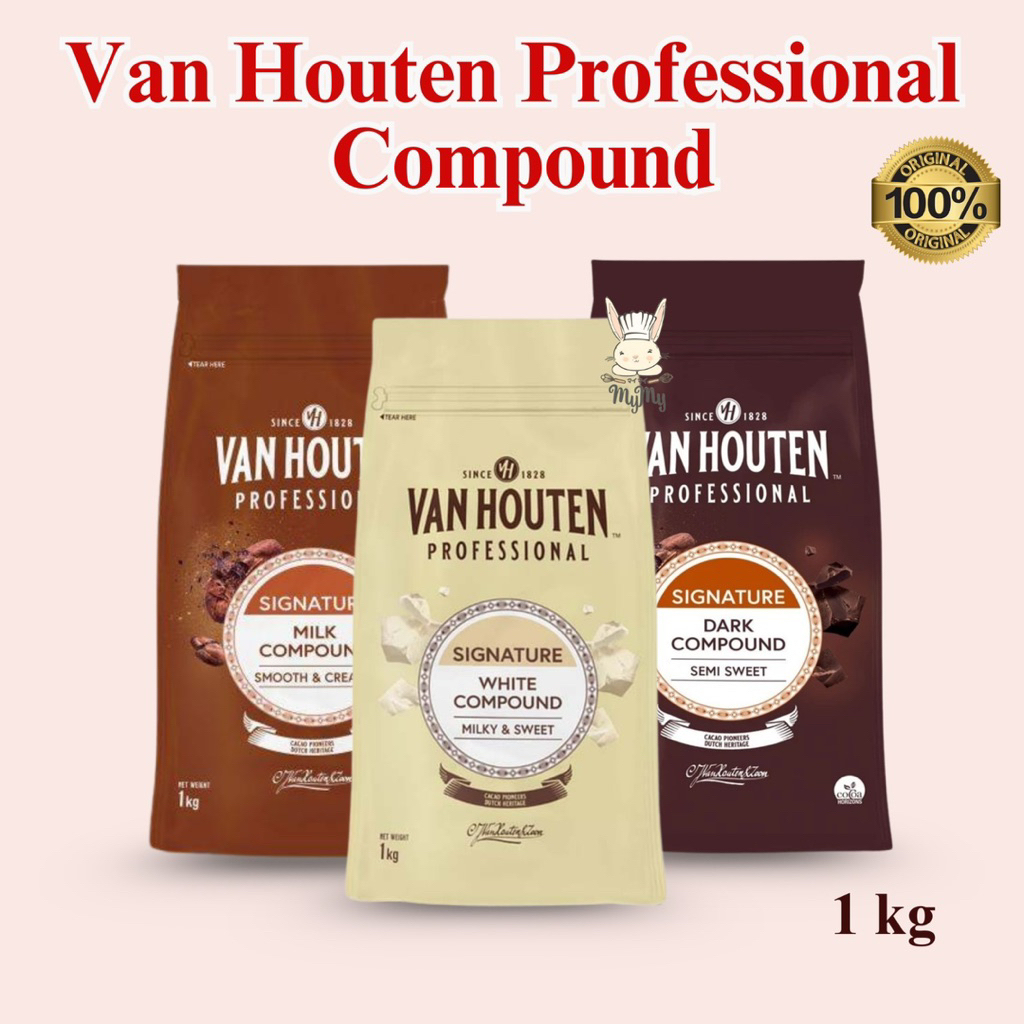 Jual Van Houten Professional Chocolate 1 Kg | Shopee Indonesia