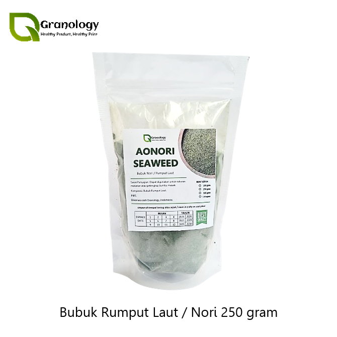 Jual Bubuk Nori Rumput Laut / Aonori / Seaweed Powder (250 gram) by ...