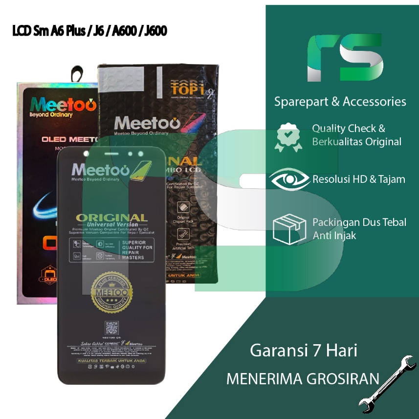 Jual Lcd Touchscreen Sam A6 Plus J6 A600 J600 Fullset Original Presisi ...