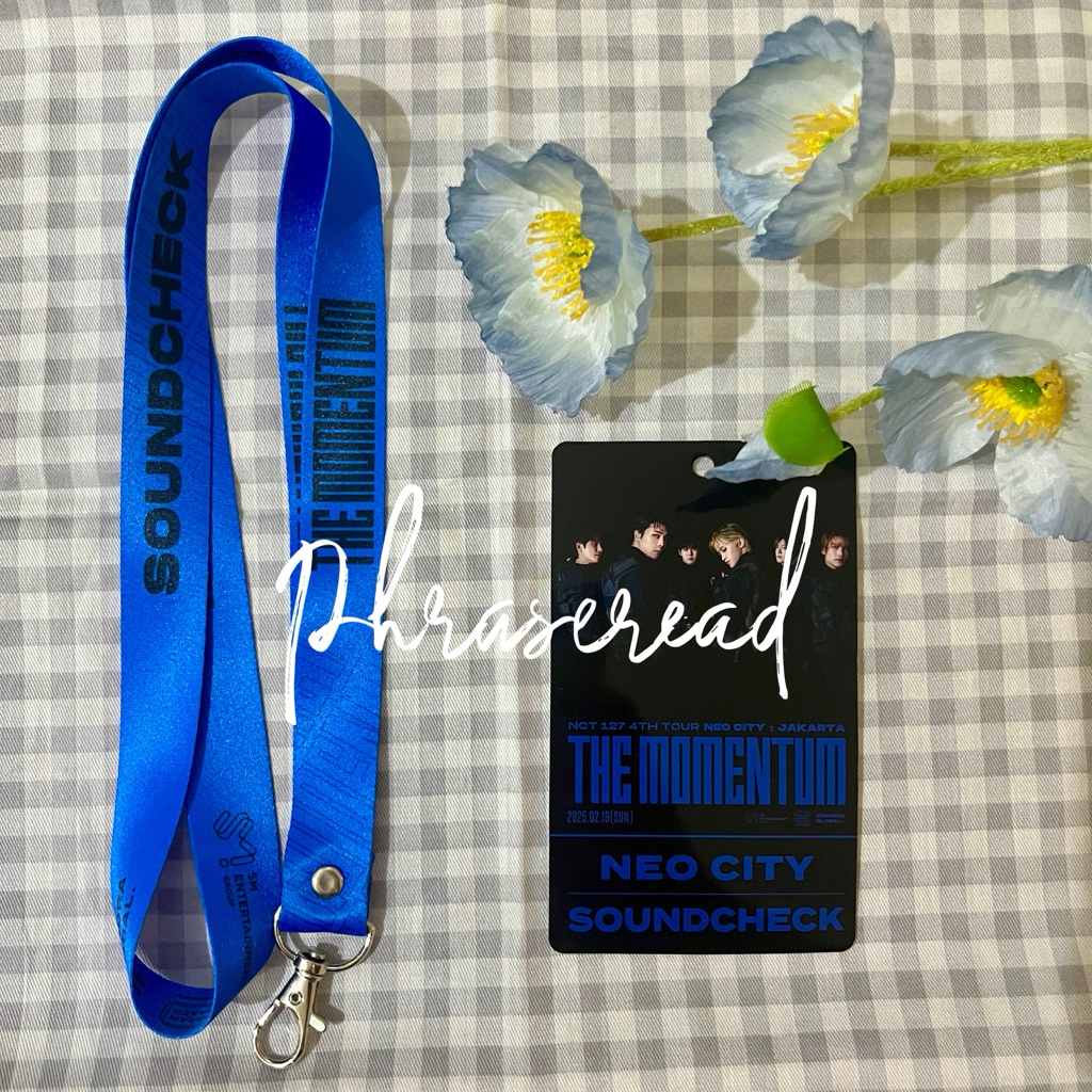 Jual ‼️LIMITED STOCK‼️ Official VIP Lanyard NCT127 The Momentum Jakarta ...