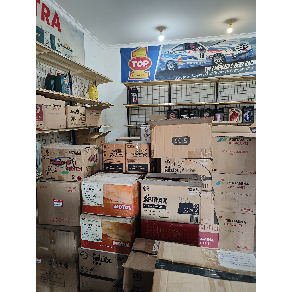 Jual [100% ORIGINAL] Prestone Synthetic High Performance Motor Oil 10W ...