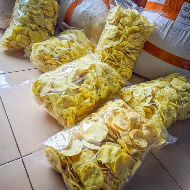 Jual 1 KG Kecimpring Singkong Bawang Daun / Comring Bawang / Gemblong ...
