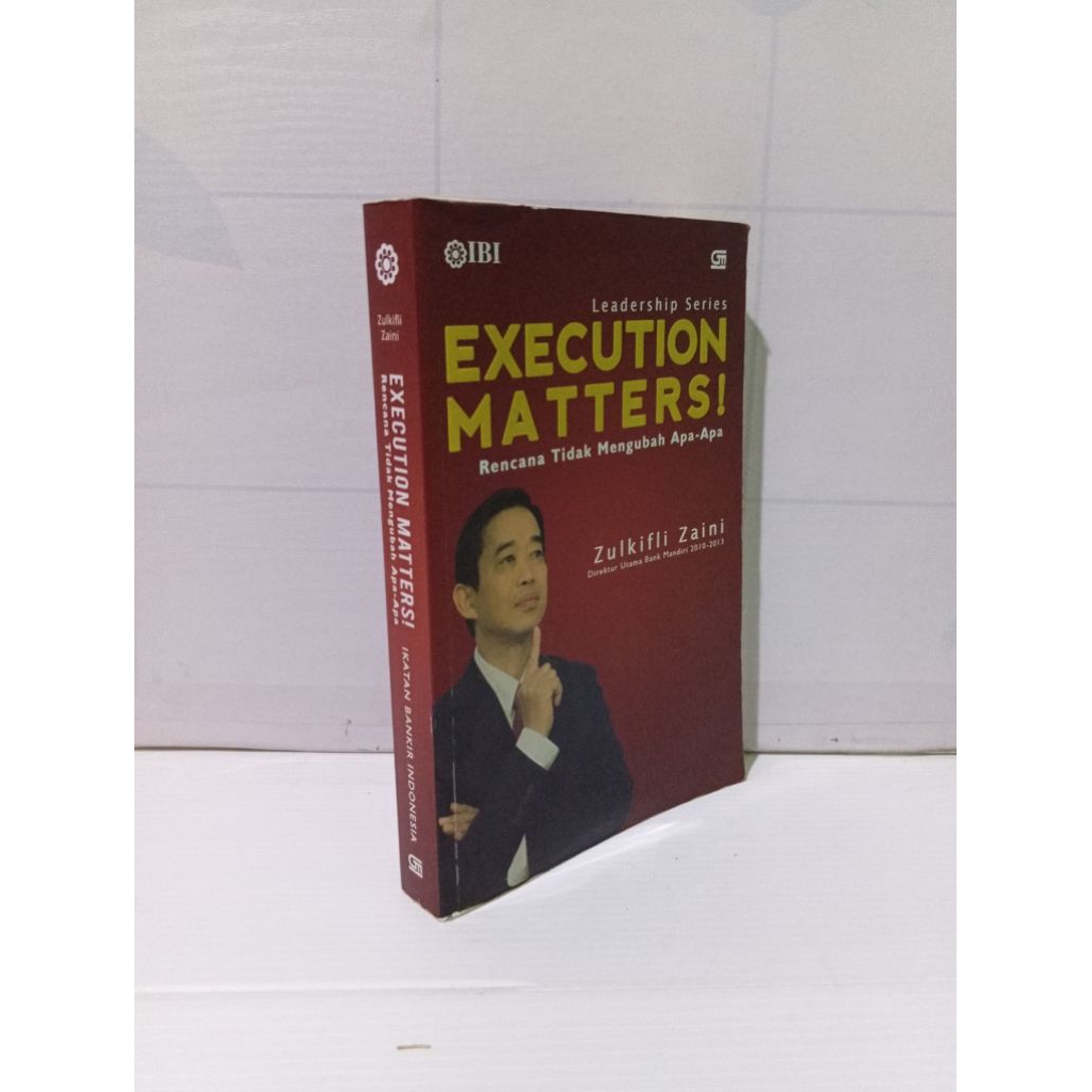 Jual Execution Matters! Rencana Tidak Mengubah Apa Apa By Zulkifli Zaini | Shopee Indonesia