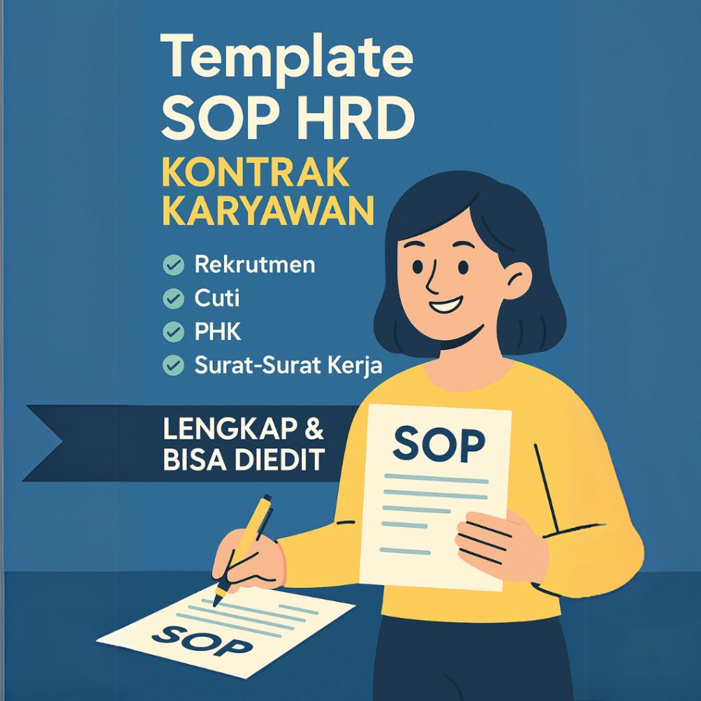Jual (28) Template SOP HRD & Kontrak Karyawan Lengkap – Rekrutmen, Cuti ...