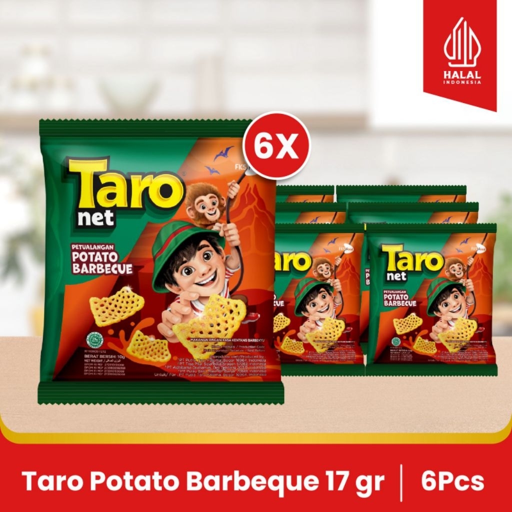 Jual Paket Bundling - Taro - Barbeque - 17gr - 6pcs | Shopee Indonesia