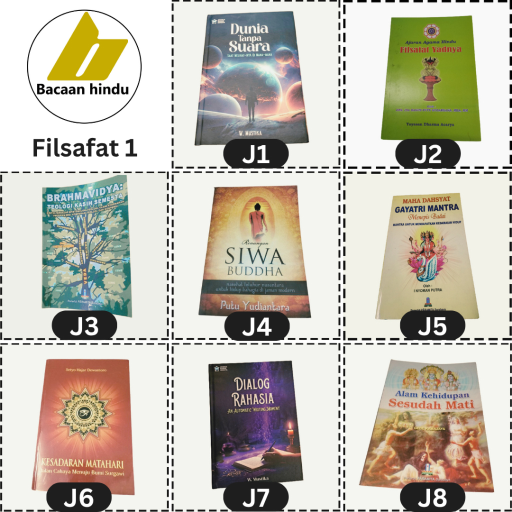 Jual Buku Filsafat 1 Dunia Tanpa Suara Filsafat Yadnya Edisi 1 ...