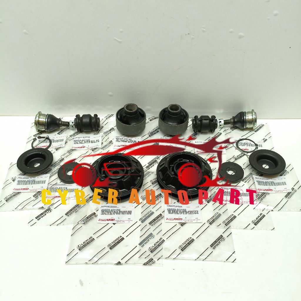 Jual Bushing Arm Ball Joint Set + Karet Support Shock Set Toyota All ...