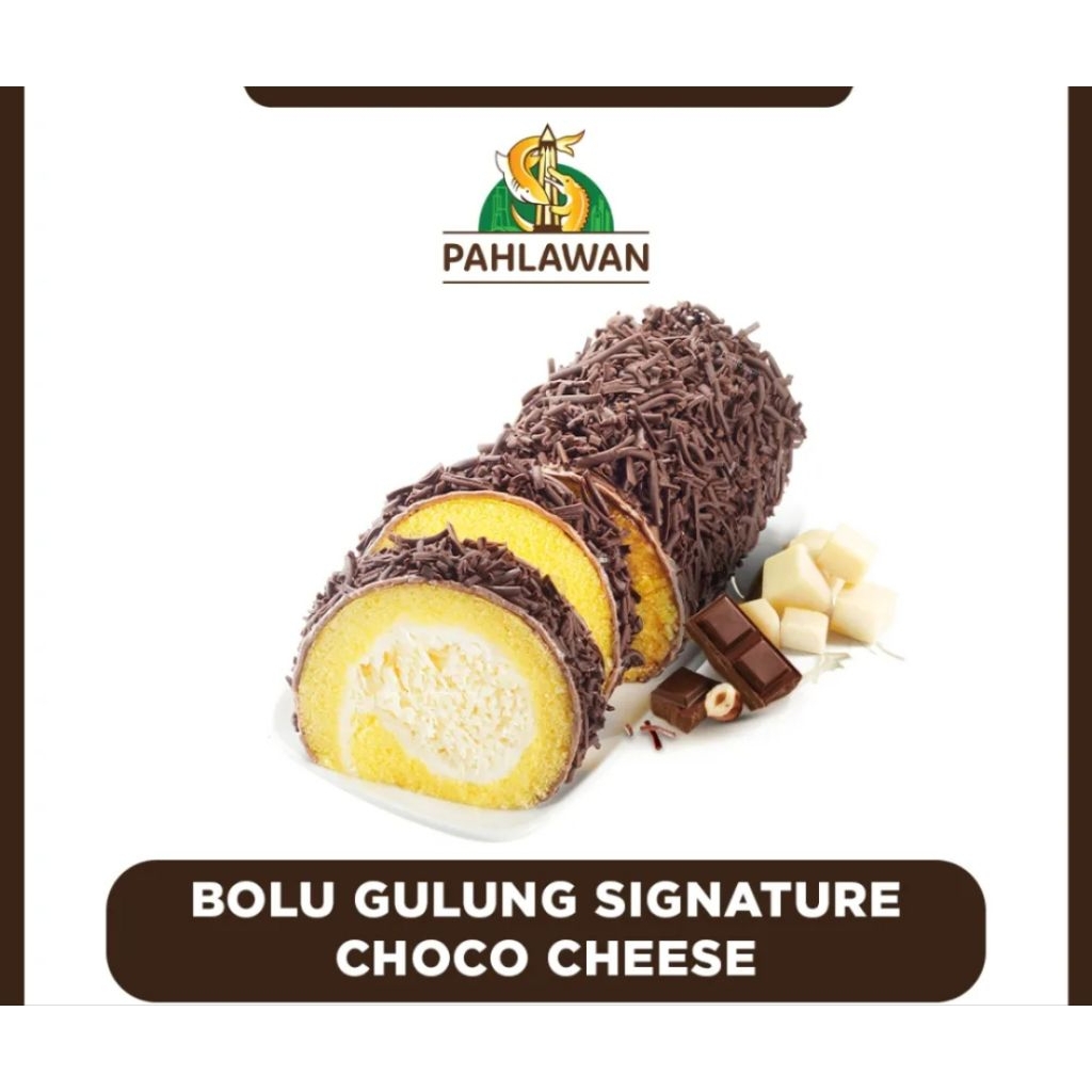 Jual bolu gulung signature choco cheese oleh oleh khas surabaya ...