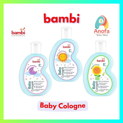 Jual BAMBI Baby Cologne 100ml - Parfum Anak Bayi - Minyak Wangi Bayi ...