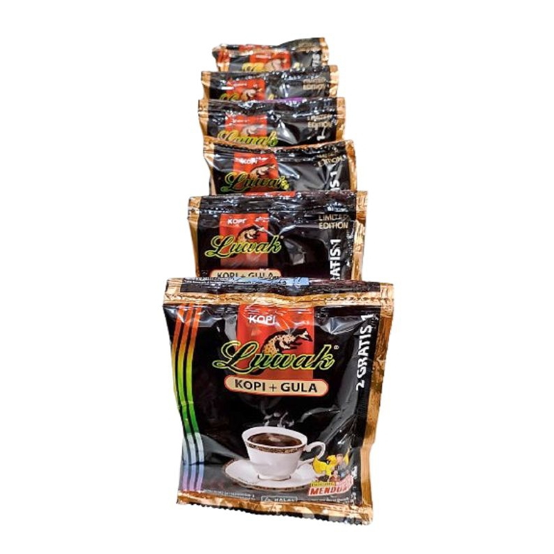 Jual Kopi luwak Hitam kopi gula luwak hitam sachet satu renceng ...
