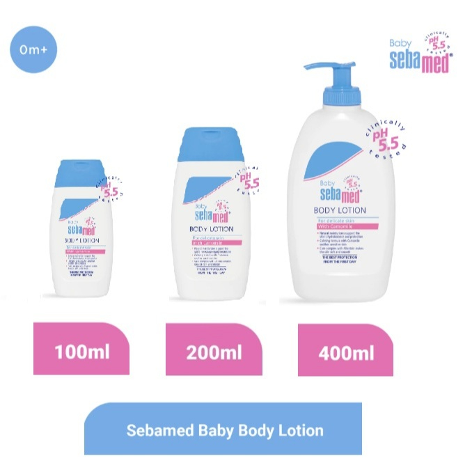 Jual Sebamed Baby Body Lotion 100ml 200ml 400ml Losion Bayi Sebamed ...