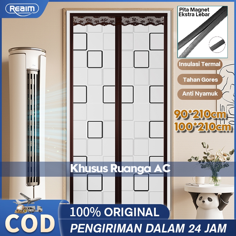 Jual Tirai Magnet Elegan Bahan plastik PVC 90x210cm 100x210cm Gorden ...