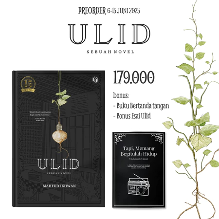 Jual Buku Novel - Ulid (edisi 15thn) Hard Cover - Mahfud Ikhwan - Shira Media | Shopee Indonesia