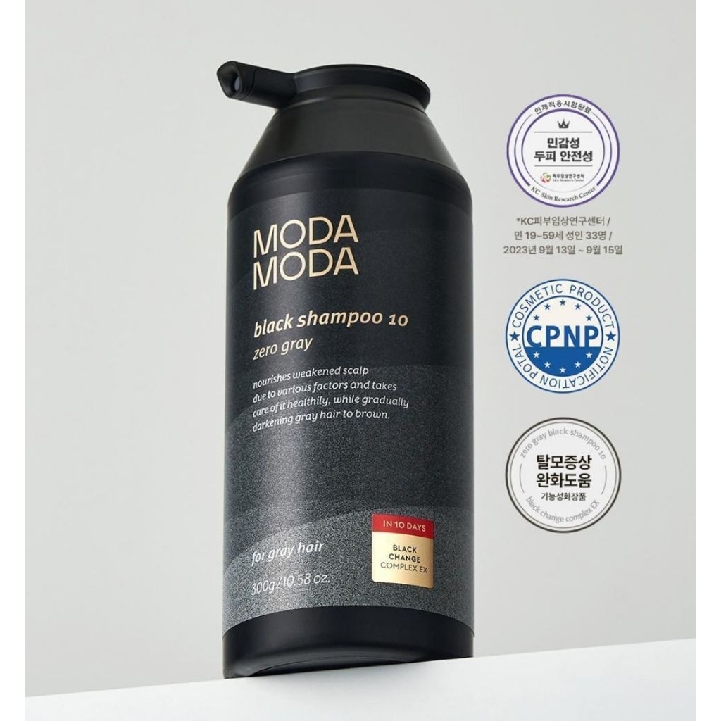 Jual Modamoda Zero Gray Black Shampoo 300g Bikin uban jadi hitam ...