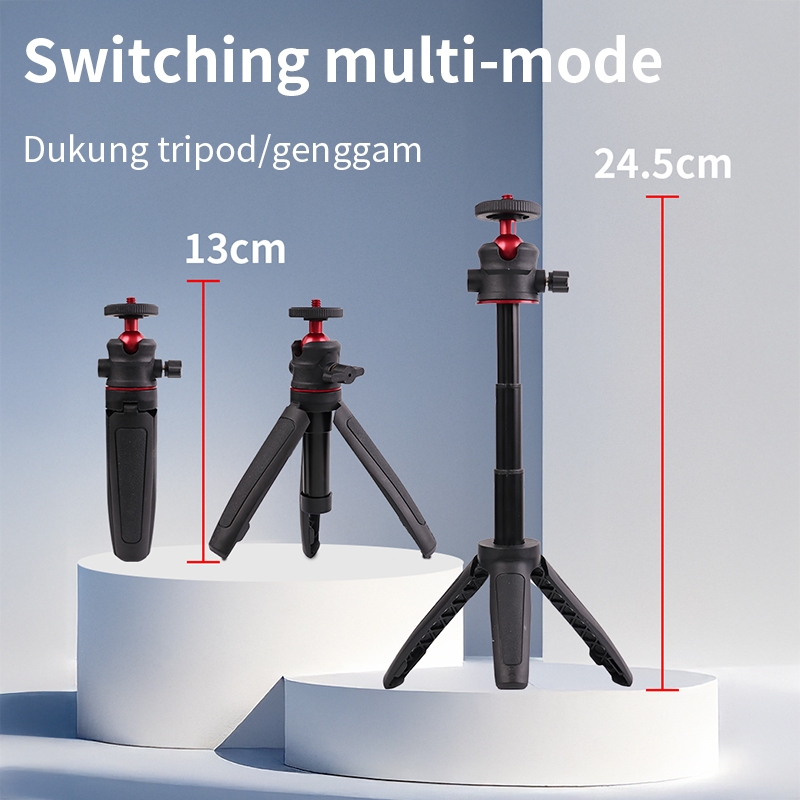 Jual Tripod Mini Desktop untuk Ponsel Pintar Fotografi Video Streaming ...