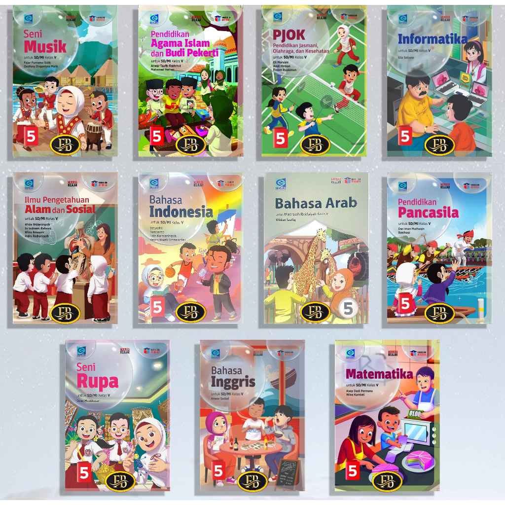 Jual [Penerbit Grafindo] Buku Pelajaran Kelas 5 SD/MI Kurikulum Merdeka | Shopee Indonesia