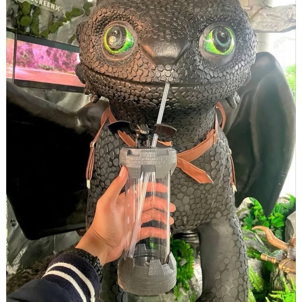 Jual Tumbler toothless HTTYD dragon merchandise exclusive cgv original ...