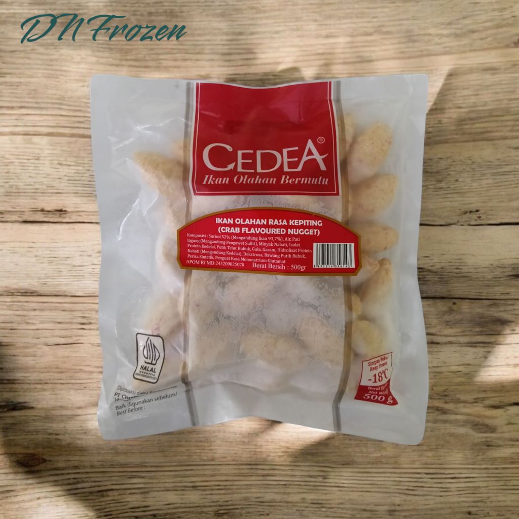 Jual CEDEA Ikan Olahan Rasa Kepiting 500 Gram | Crab Flavoured Nugget ...