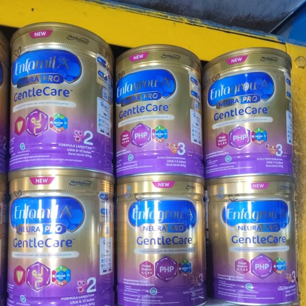 Jual Enfagrow Enfamil Gentle Care 800gr 2/3/4/5/6 Kaleng | Shopee Indonesia