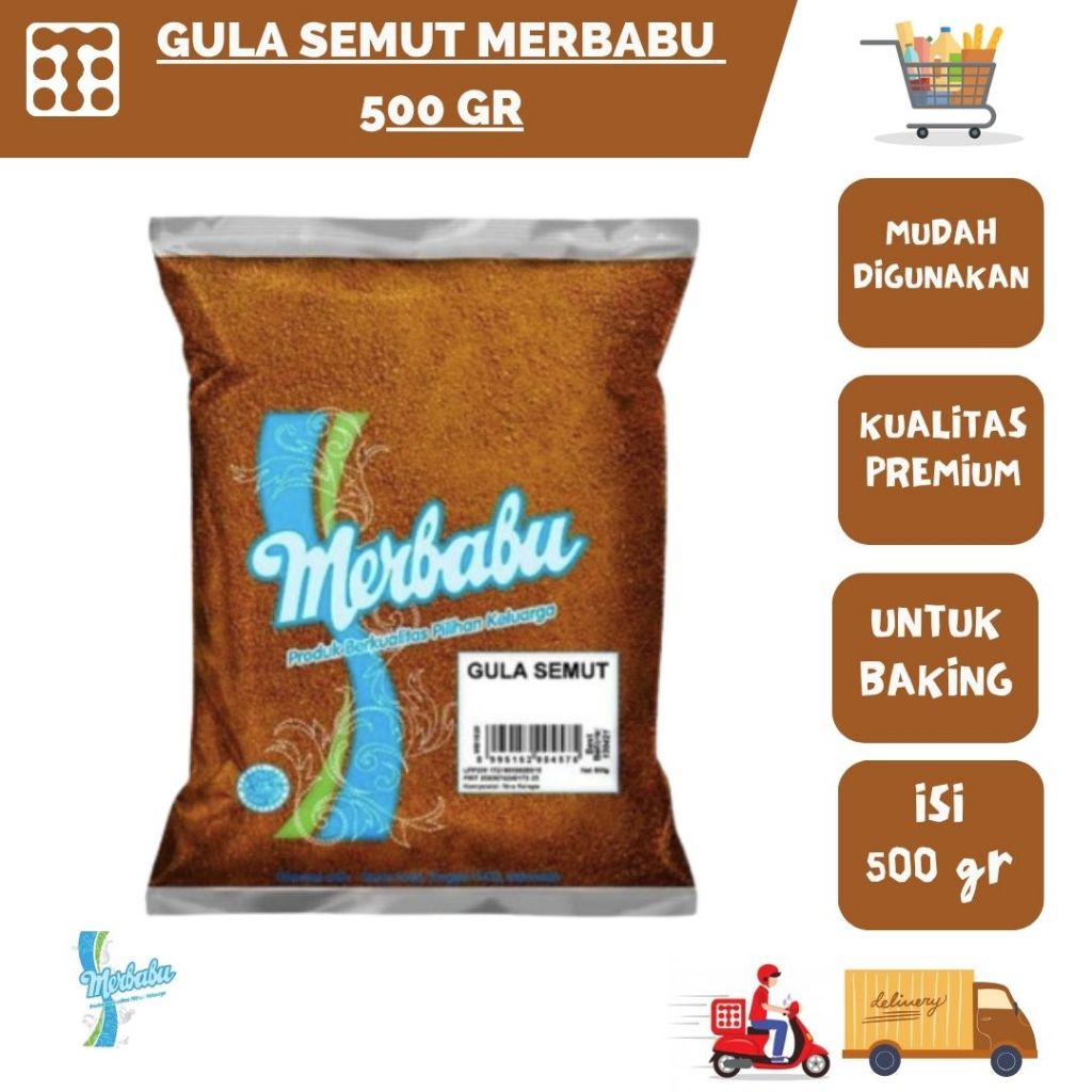 Jual GULA SEMUT MERBABU UKURAN KEMASAN 500 GR | Shopee Indonesia