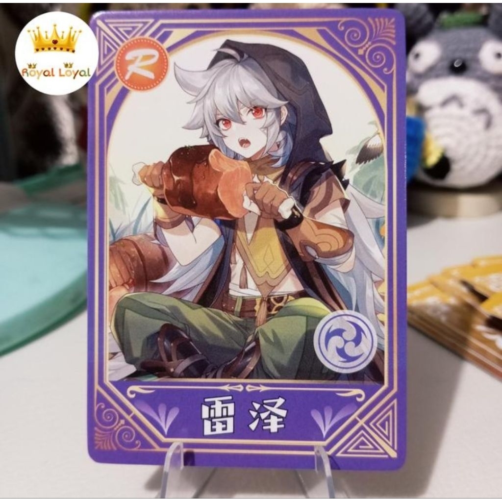 Jual Razor Kartu CCG TCG Art Collection Card - Genshin Impact | Shopee ...