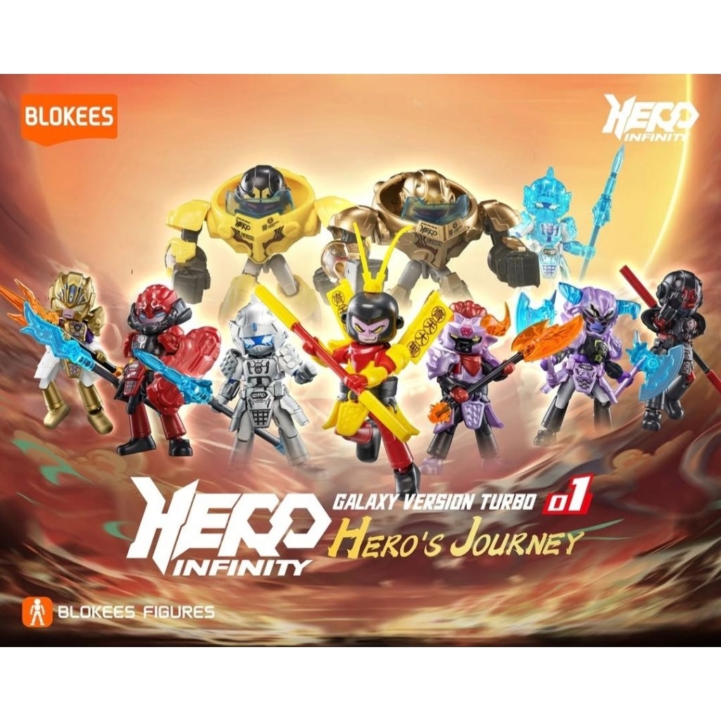 Jual Blokees Hero Infinity Galaxy Version Turbo 01 : Heroe's Journey ...