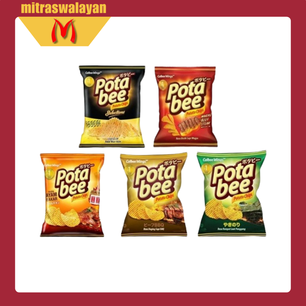 Jual POTABEE Snack Kemasan 68 gr All Variant | Shopee Indonesia