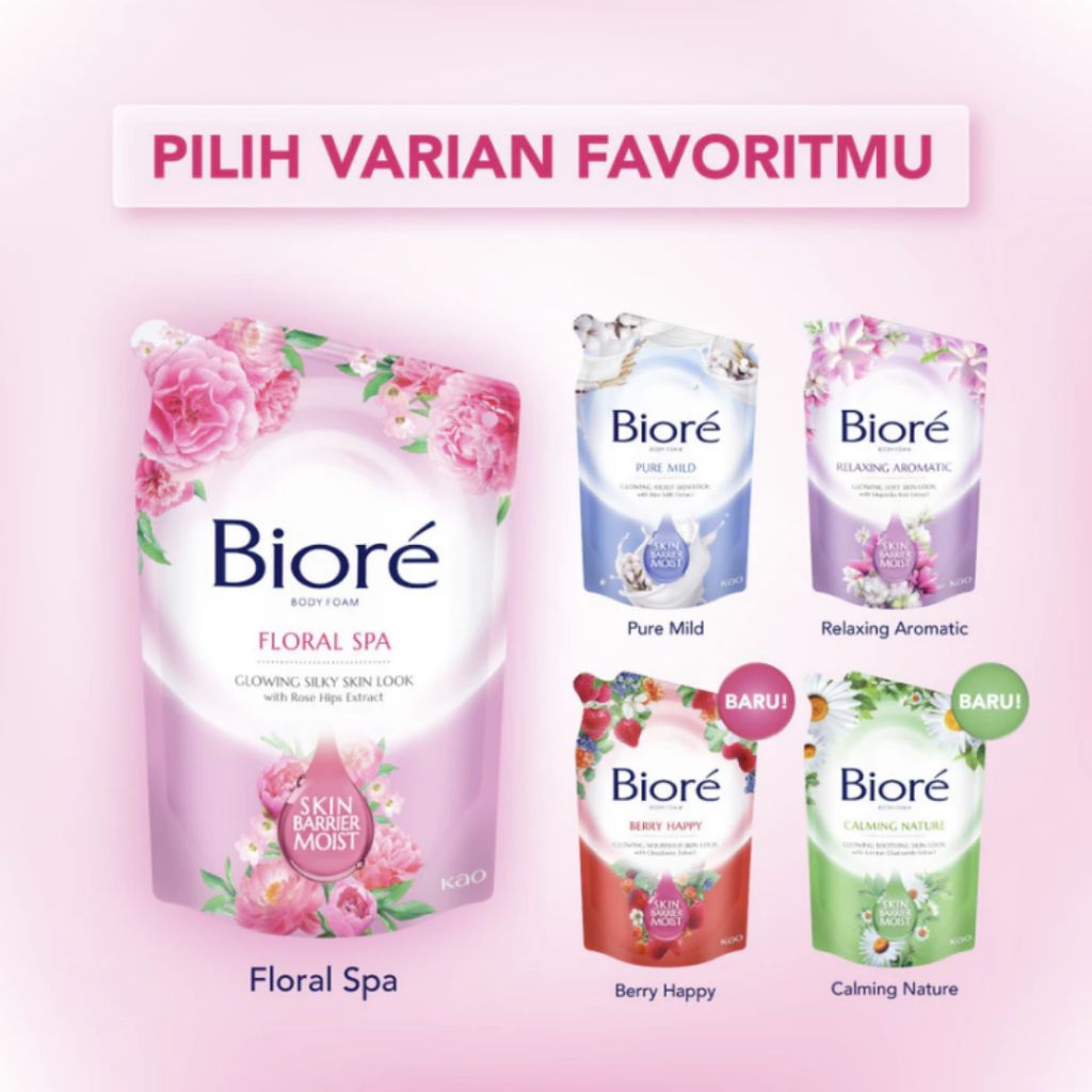 Jual Biore Sabun Mandi Cair Refill 800ml | Shopee Indonesia
