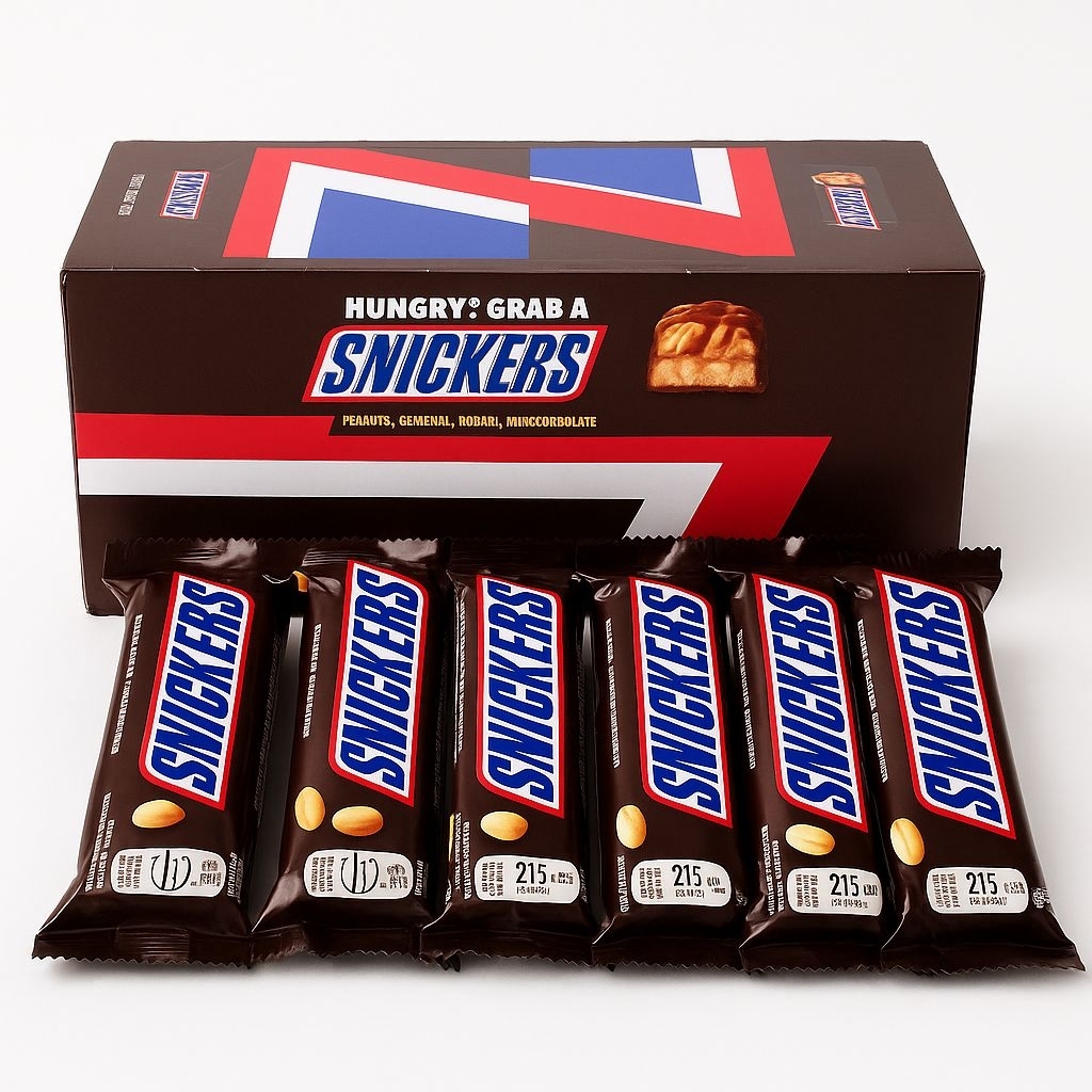 Jual SNICKERS CHOCOLATE 1 BOX (isi 24 pcs) /SNICKERS COKELAT | Shopee ...