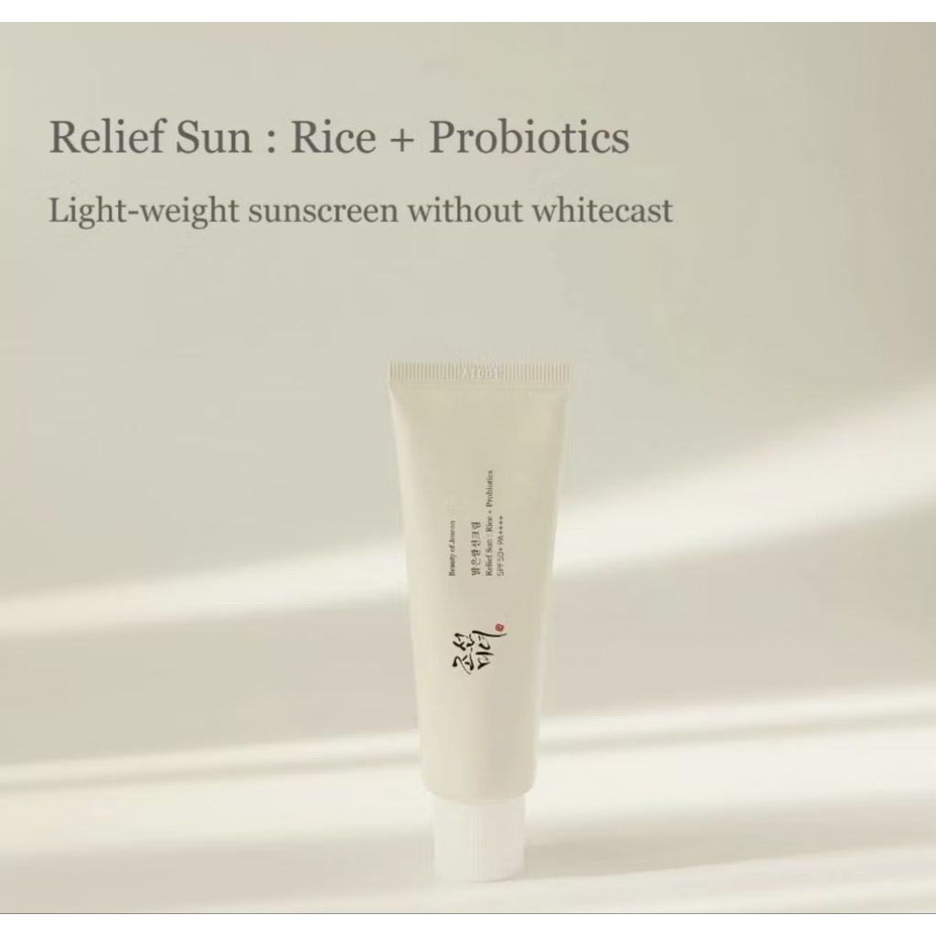 Jual Beauty of joseon relief sun rice & probiotics Spf 50+ Pa++++ 50 ml ...