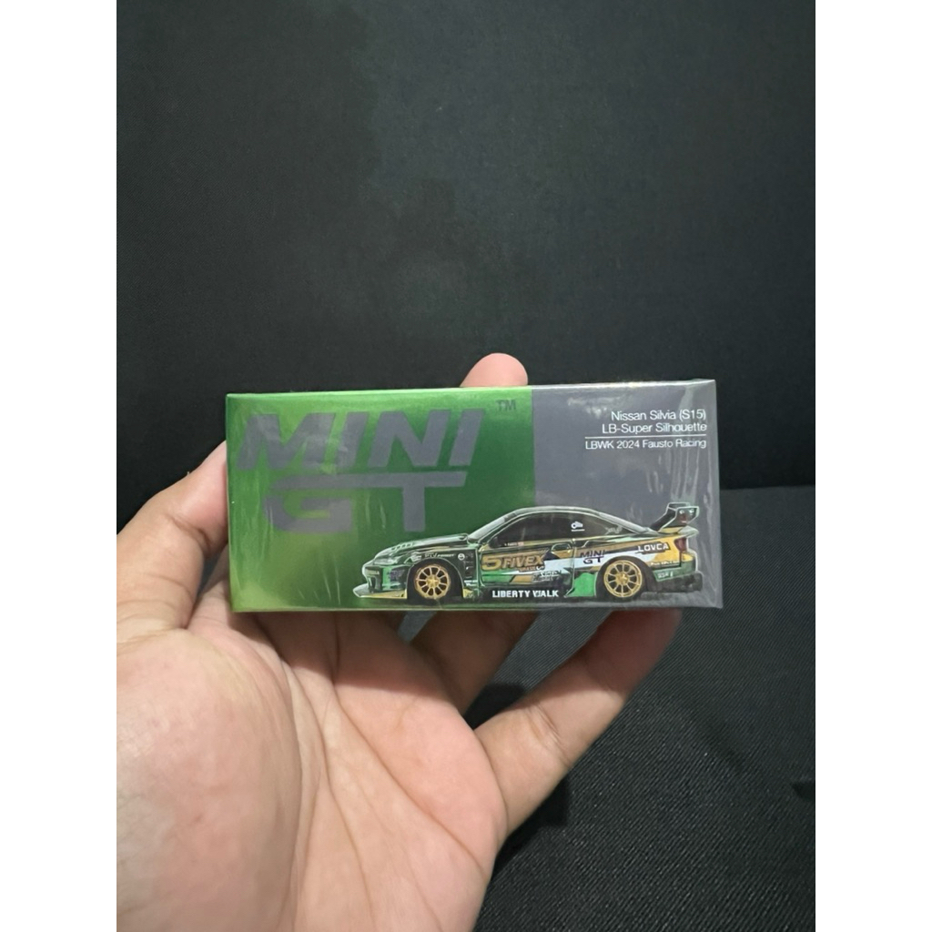 Jual MINI GT Nissan S15 LB-SUPERSILHIUETTE LBWK 2024 FAUSTO RACING (BOX ...