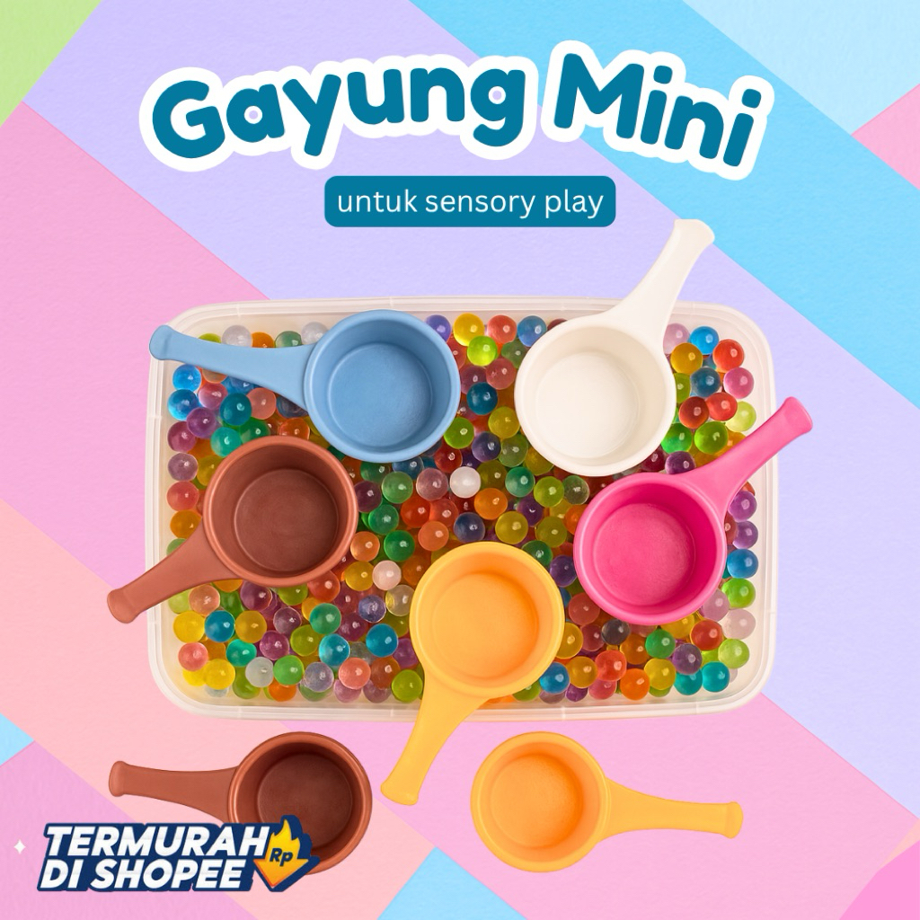 Jual [EDUFUNTOYS] Gayung Mini Mainan Anak | Cocok untuk Water Beads ...
