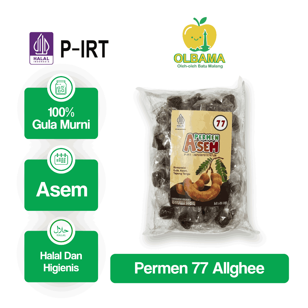 Jual Permen Asem Jawa Jadul Oleh Oleh Khas Batu Malang | Permen Asli ...