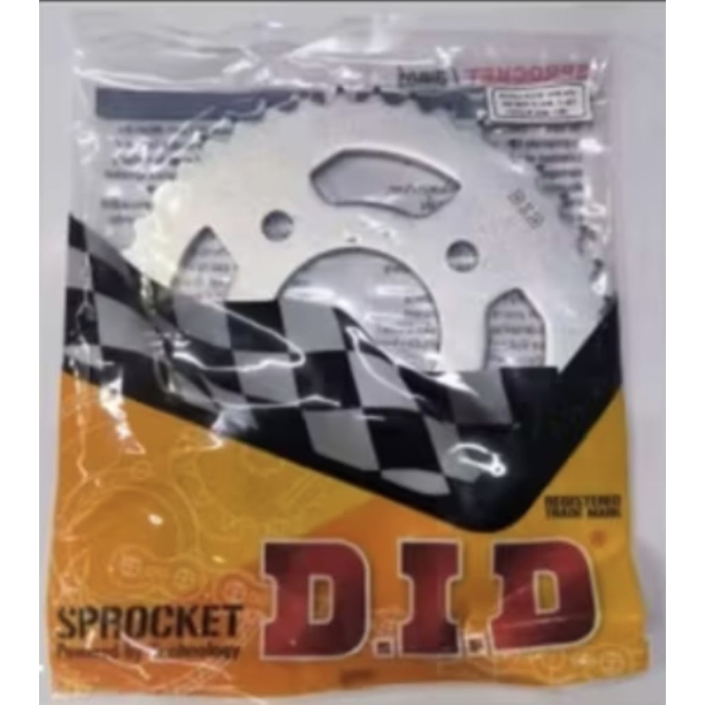 Jual Original DID Racing Gearset 428 Honda Sonic 150 GTR Verza Megapro ...