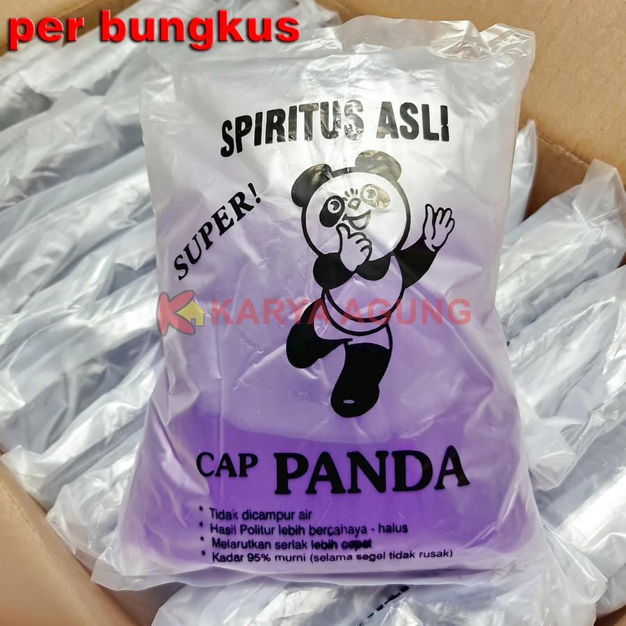 Jual Spiritus Cair PANDA per BUNGKUS / Spritus Spirtus Spertus Metanol ...