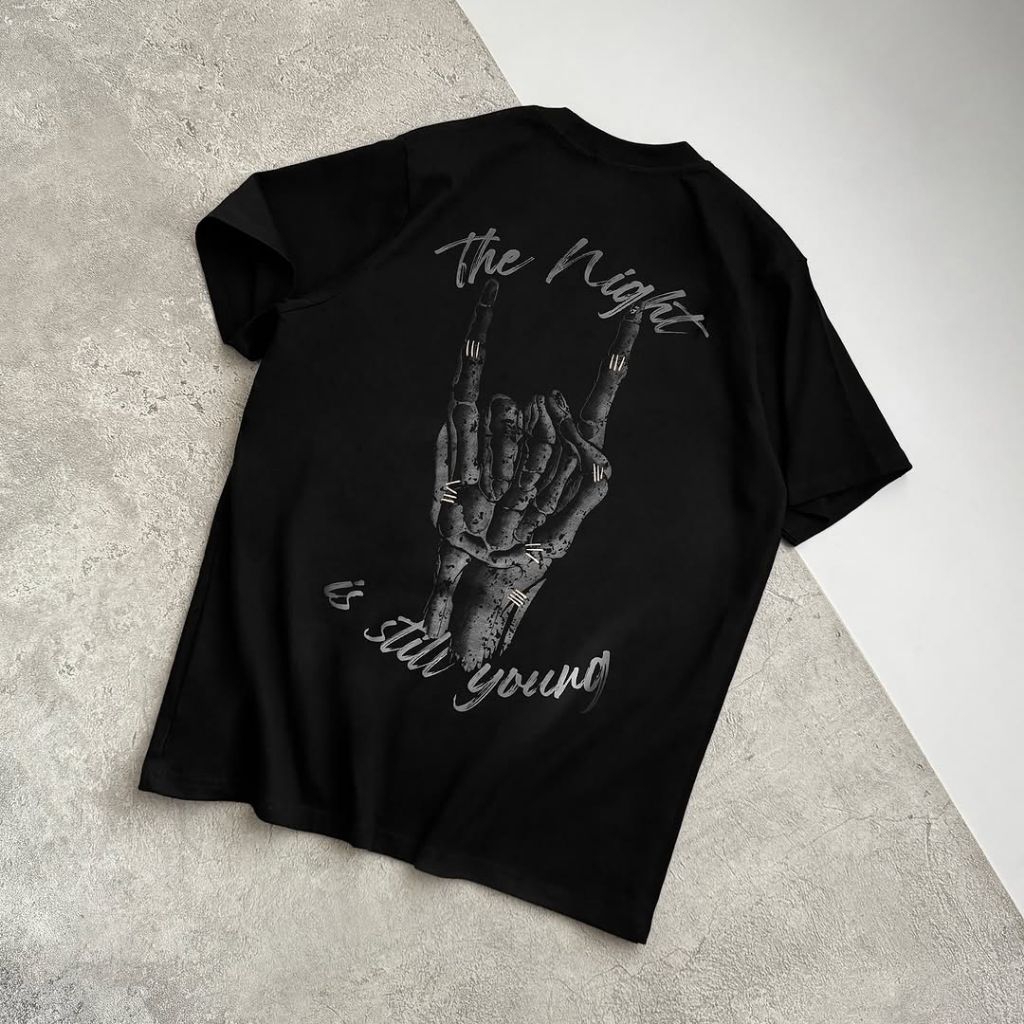 Jual READY RUCAS Skeleton Hand Tee | “YEAR OF SNAKE” Skeleton Tee ...