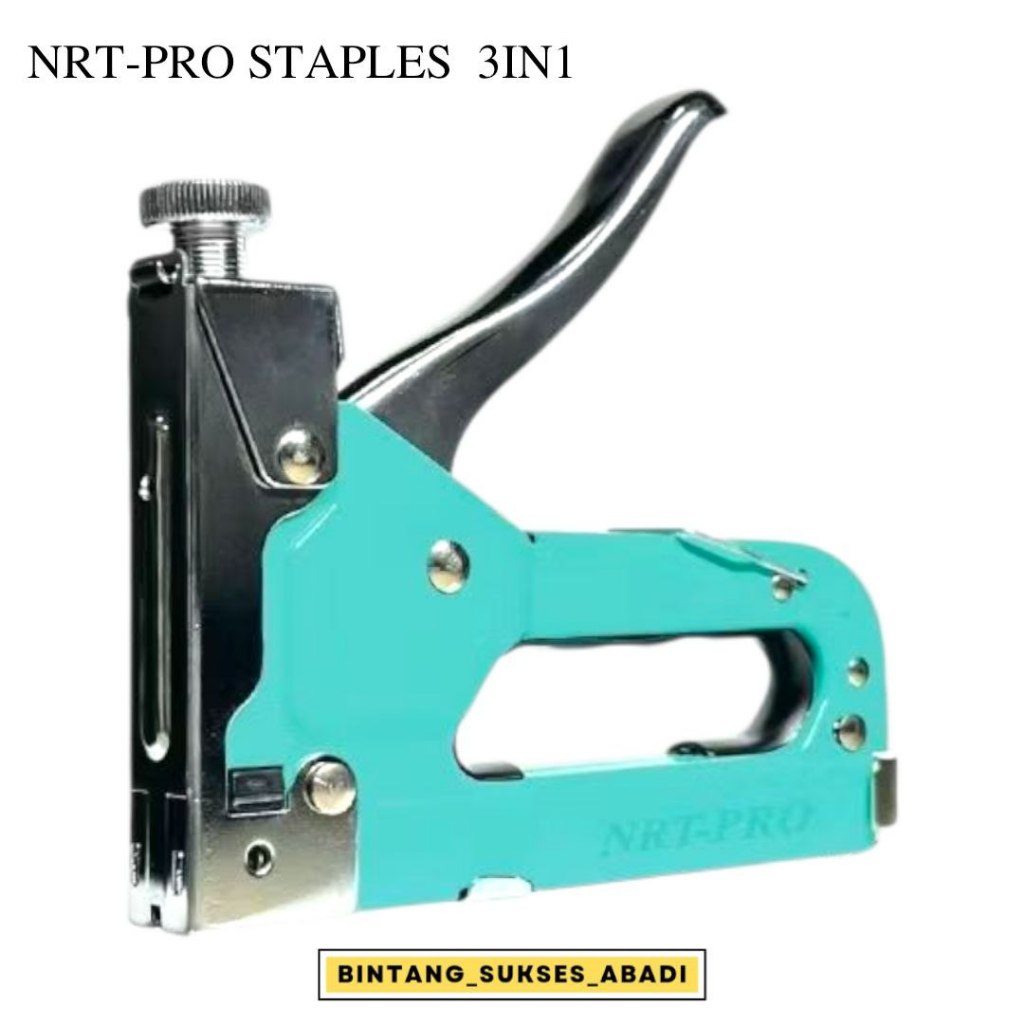 Jual NRT-PRO Stapler Staples 3IN1 4-14mm Alat Staples Tembak Kertas ...