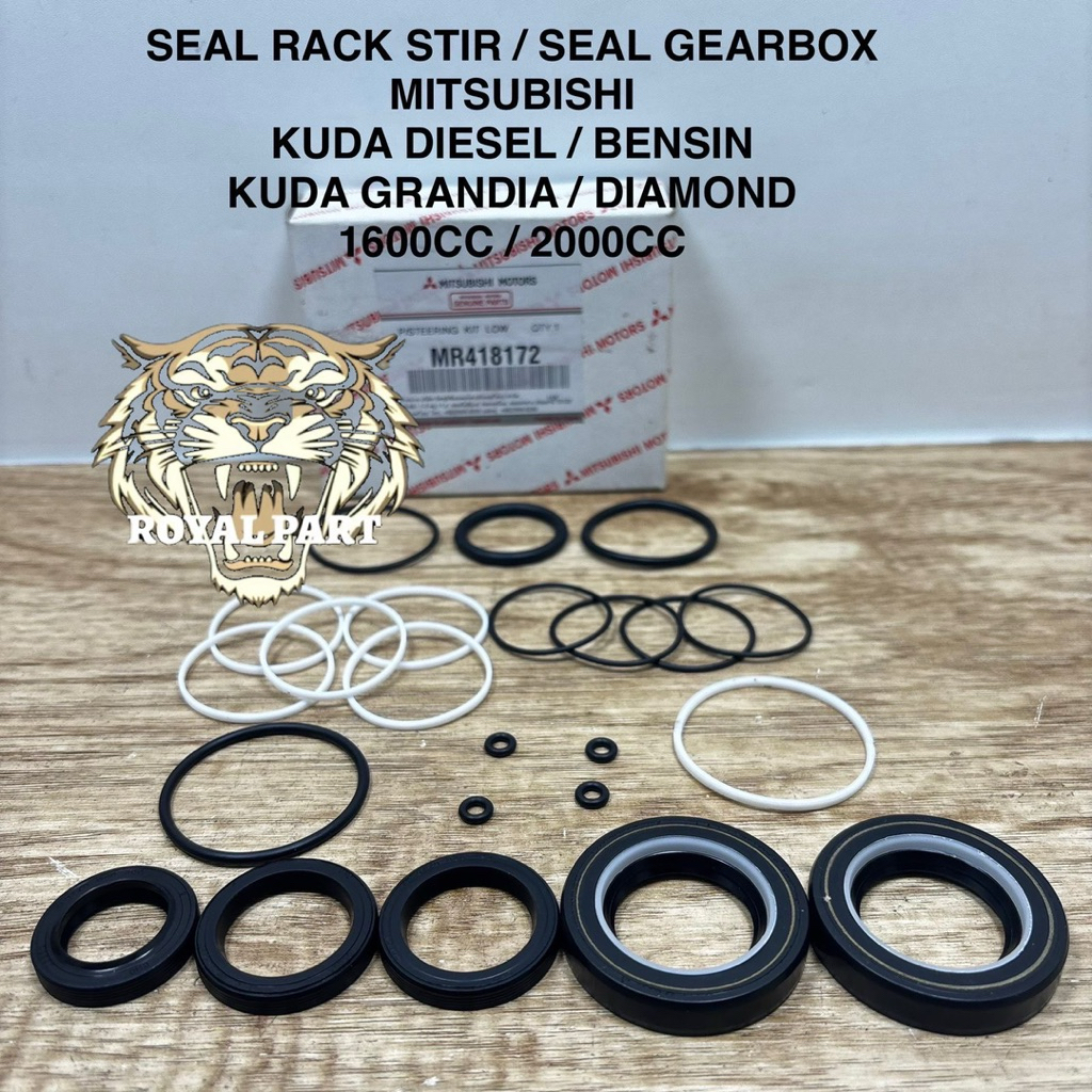 Jual SEAL RACK POWER STEERING KIT BAWAH KUDA / KUDA GRANDIA BENSIN ...