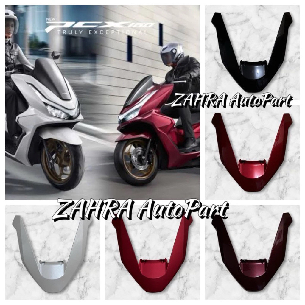 Jual Cover garnish front panel tameng V depan PCX 160 new K1Y Gen 2 ...