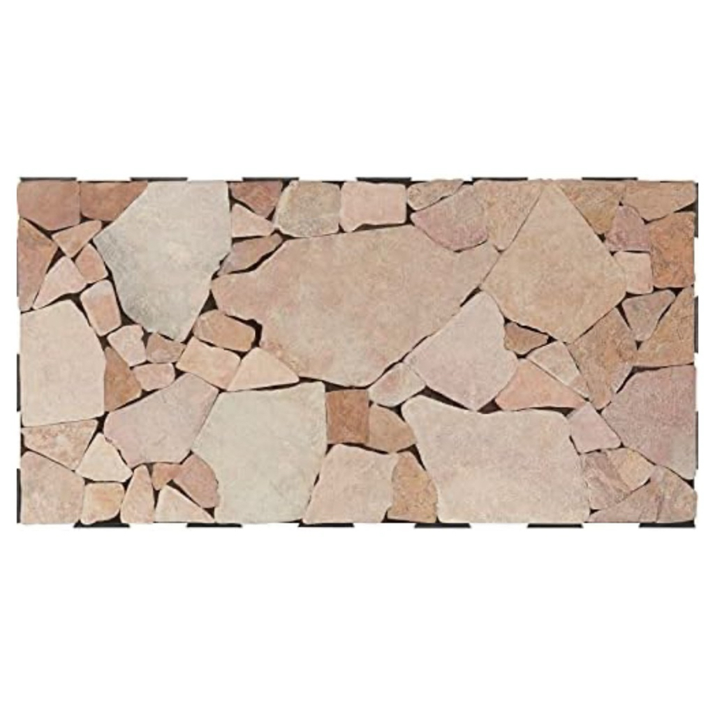Jual Pink Decking Mosaik Batu Alam Random Pecahan Marmer Acak - Mosaic ...