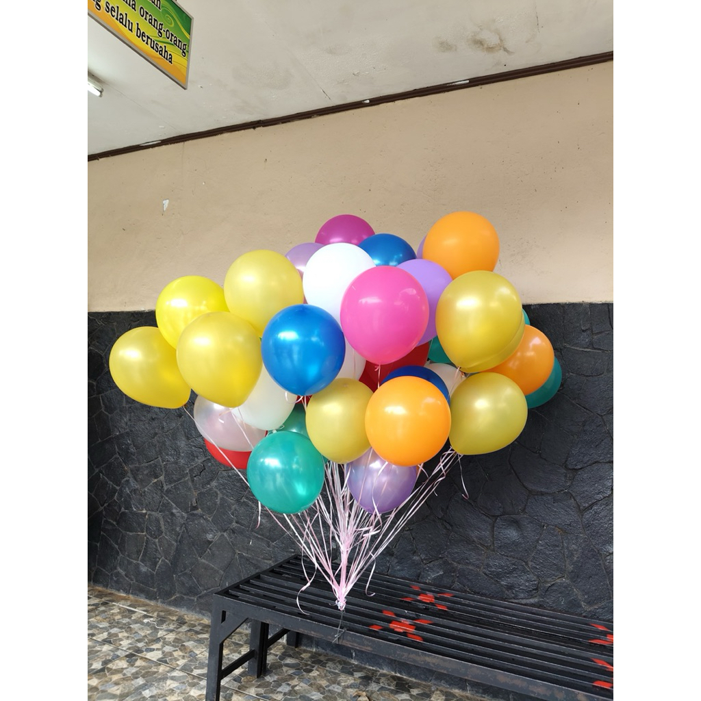 Jual balon gas helium metalik terbang | Shopee Indonesia