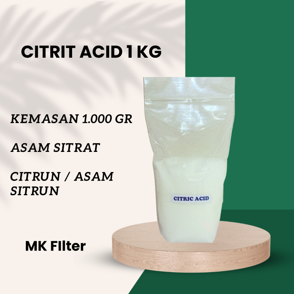 Jual Citrid Acid - Citrid Acid -Asam Sitrat - Asam Sitrun 1 kg - 500 gr ...