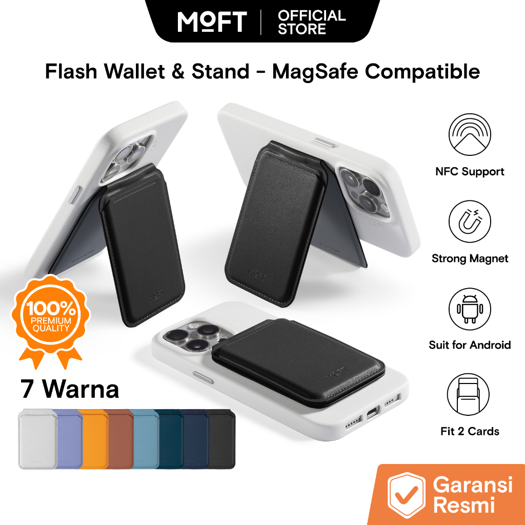 Jual MOFT Flash Wallet & Stand MagSafe Compatible MOVAS™ - magnetic ...