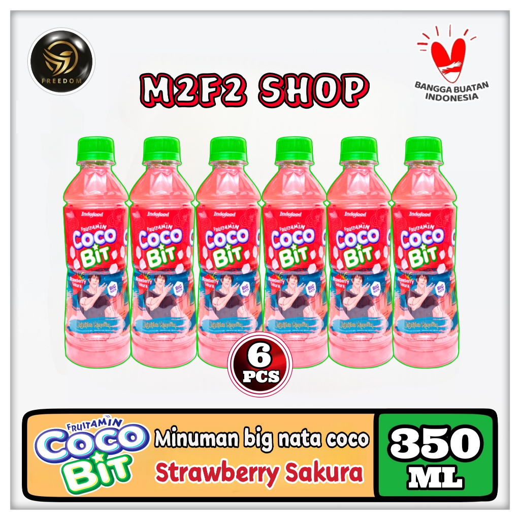 Jual Fruitamin Minuman Cocobit Big Nata De Coco Strawberry Sakura ...