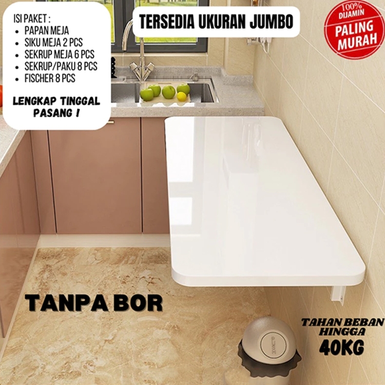 Jual Meja Dinding Meja Lipat Dinding Meja Laptop Tempel Meja Meja ...