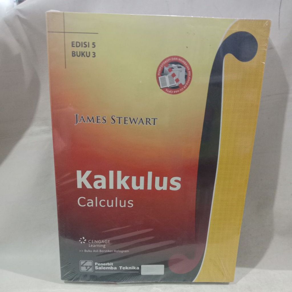 Jual Buku Kalkulus Calculus Edisi 5 Buku 3 -James Stewart | Shopee Indonesia